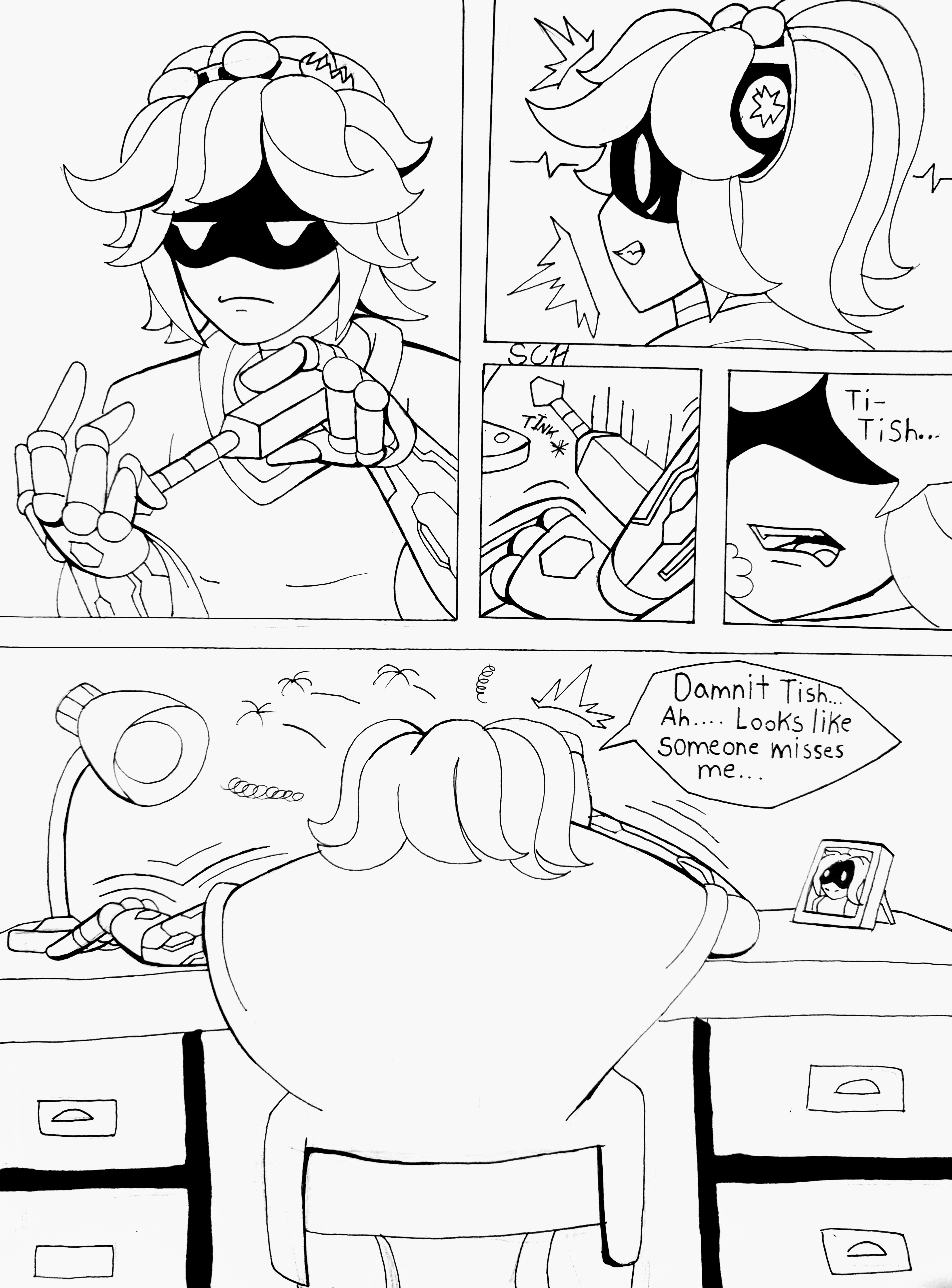 Rule 34 Comic Danieloc Euphoric Ink Murder Drones Oc Schenry 0573