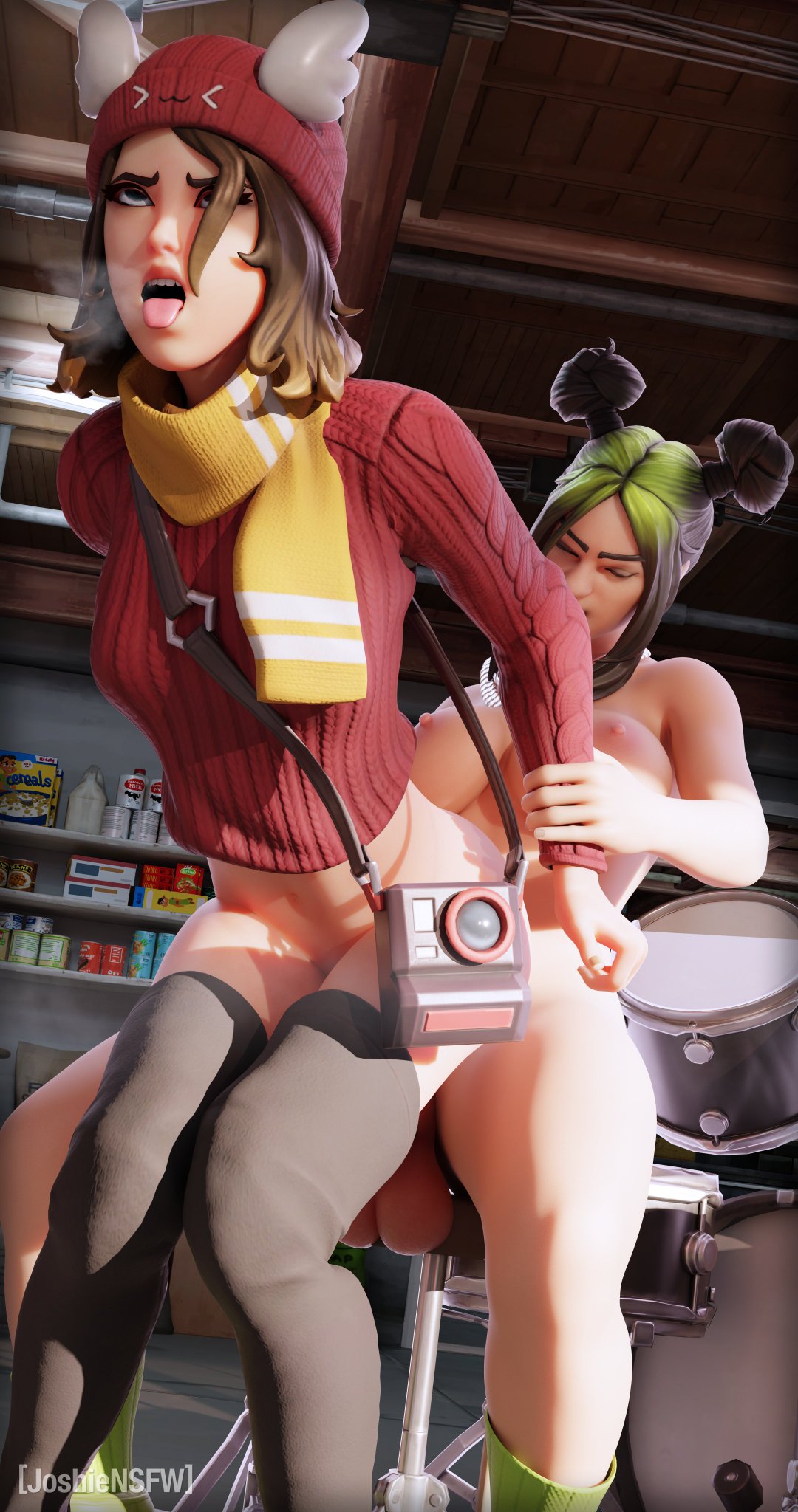 Rule 34 1girl1futa 2girls 3d Ahegao Angry Big Balls Big Penis Billie