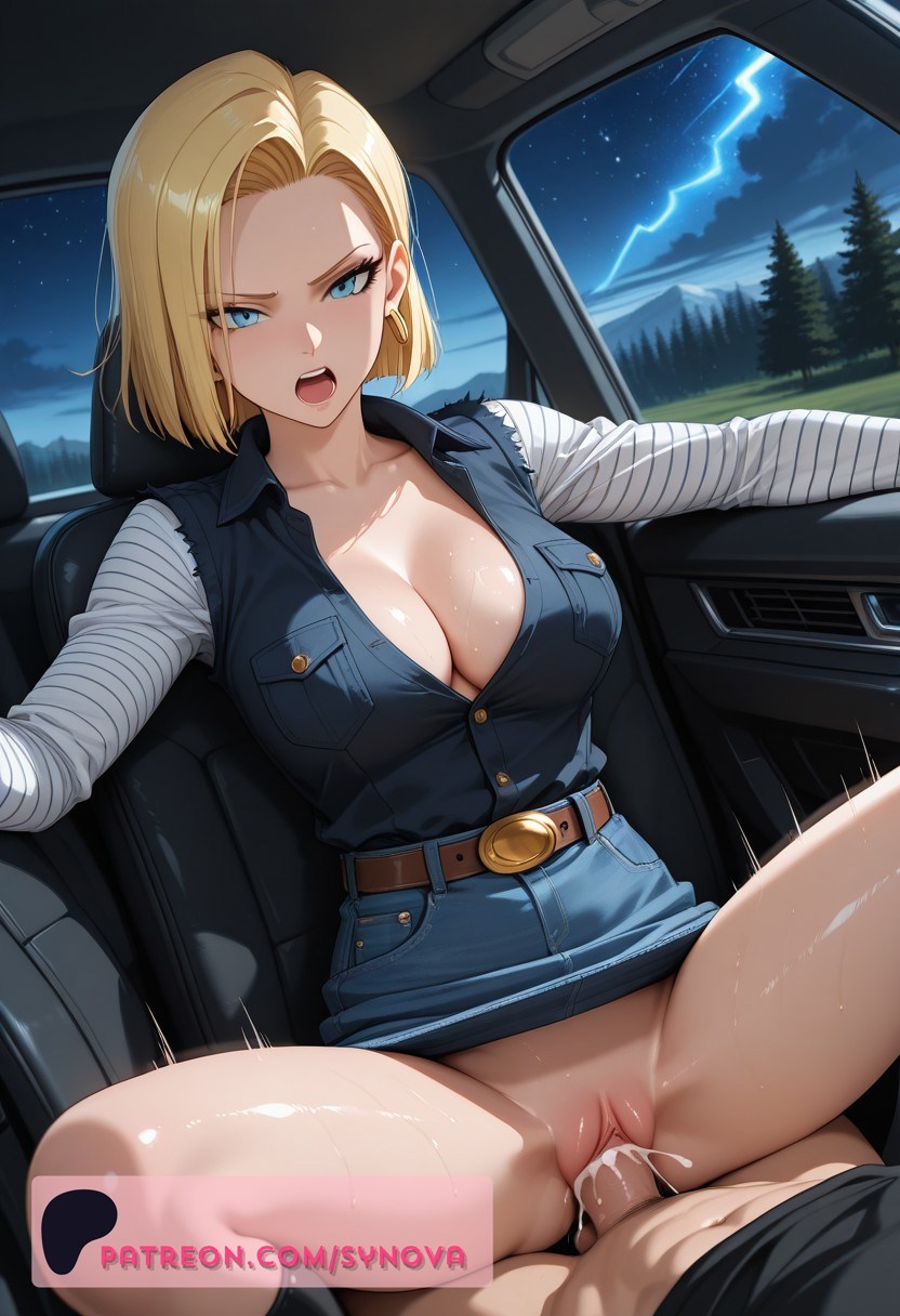 Rule 34 Ai Generated Android Android 18 Big Ass Big Breasts Blonde