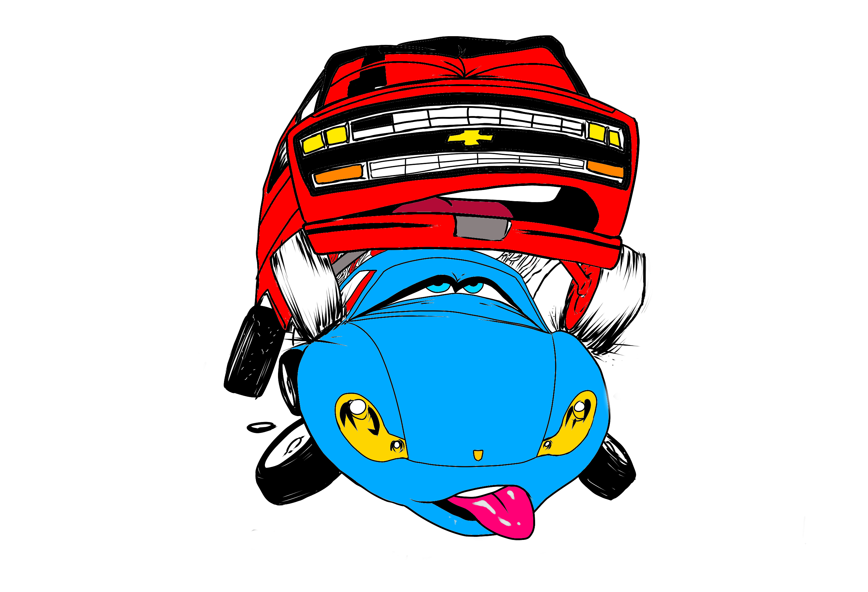 Rule 34 1boy 1girls Ahe Gao Ahegao Anthro Cars Film Chevrolet 5807
