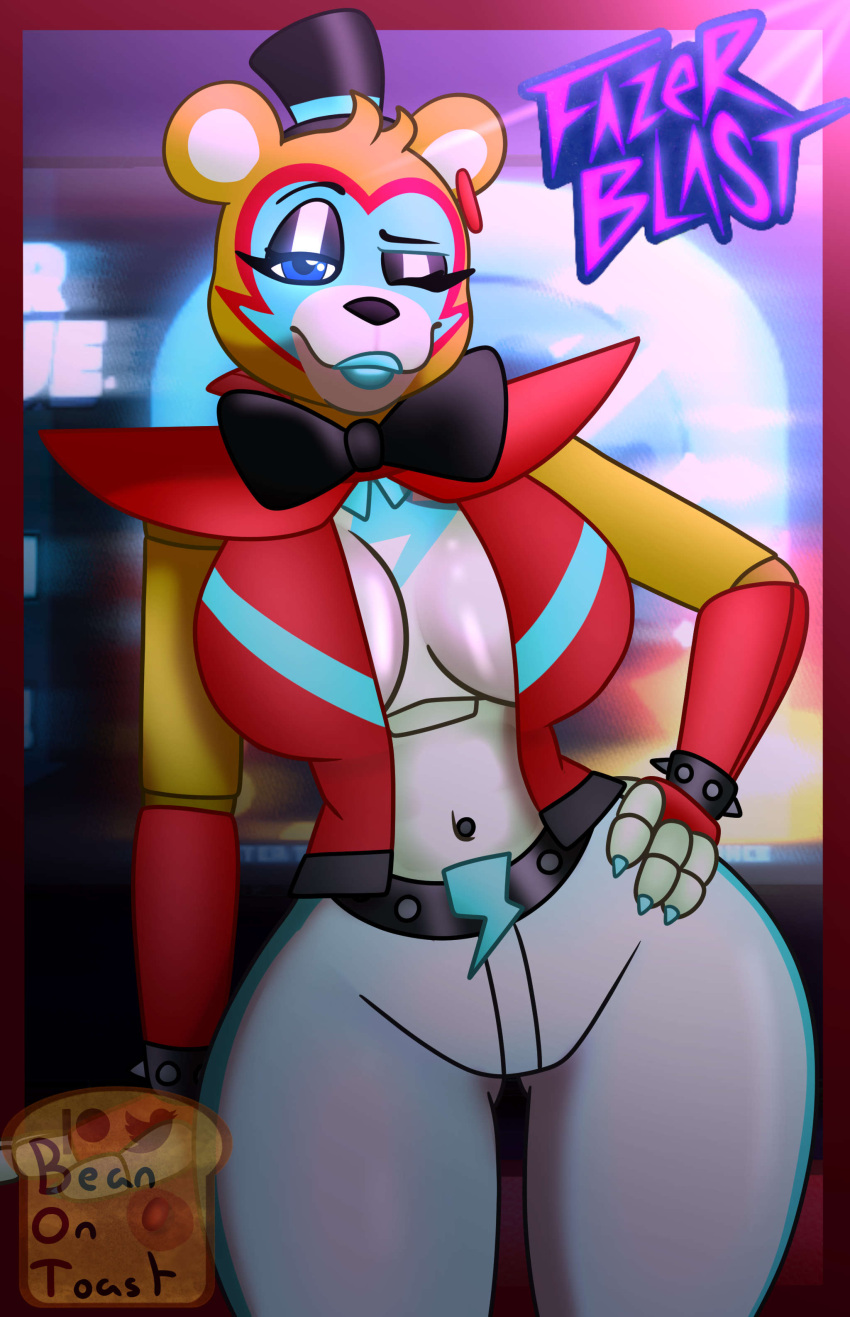 Rule 34 Anthro Beanontoast Bear Girl Big Breasts Breasts Clothing