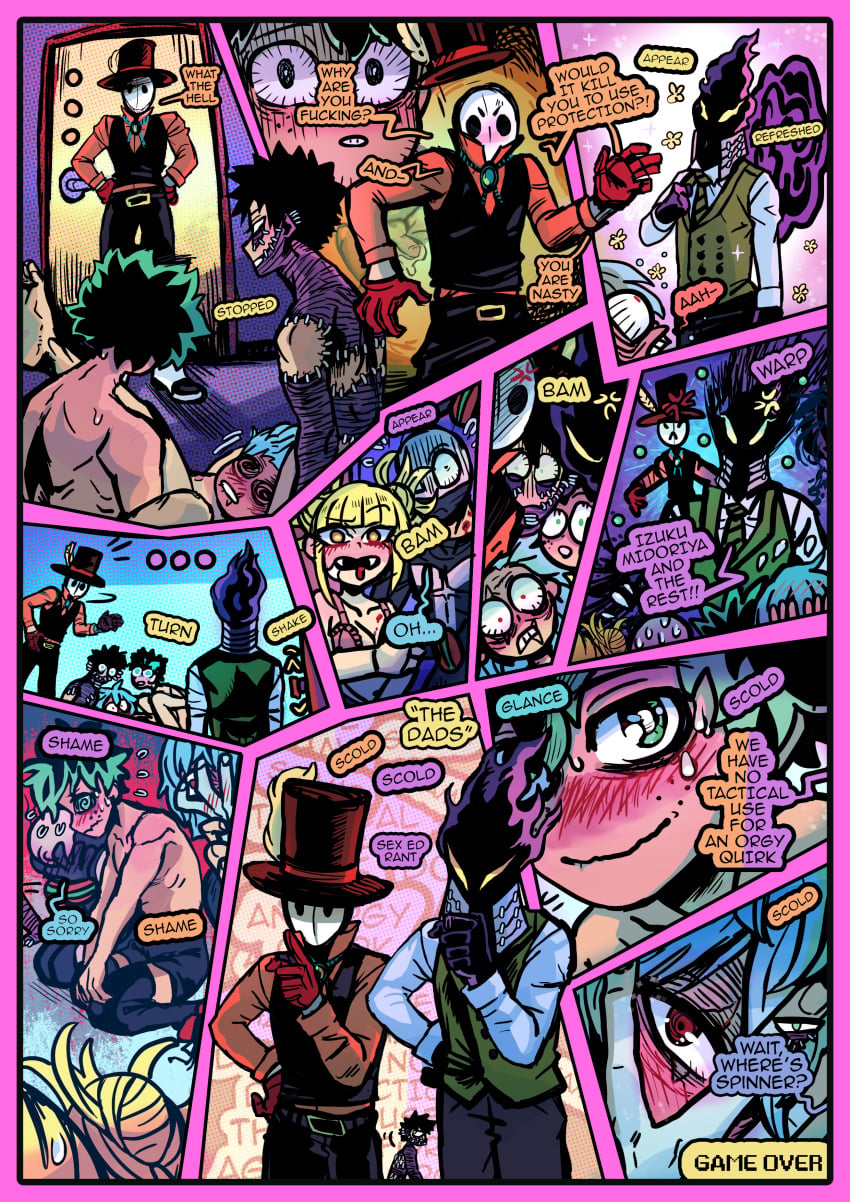 Rule 34 Ashamed Atsuhiro Sako Caught Caught In The Act Comic Dabi Deku English Text Female Gay
