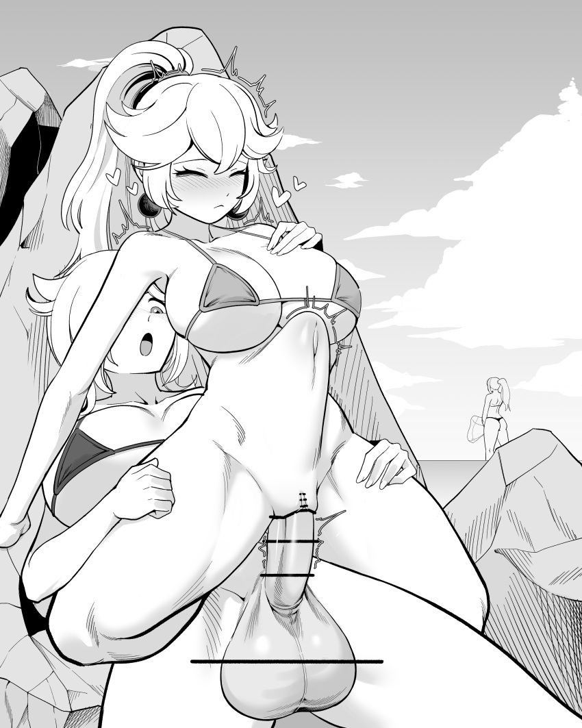 Rule 34 1girls 2futas O Balls Bar Censor Big Breasts Bikini Bikini
