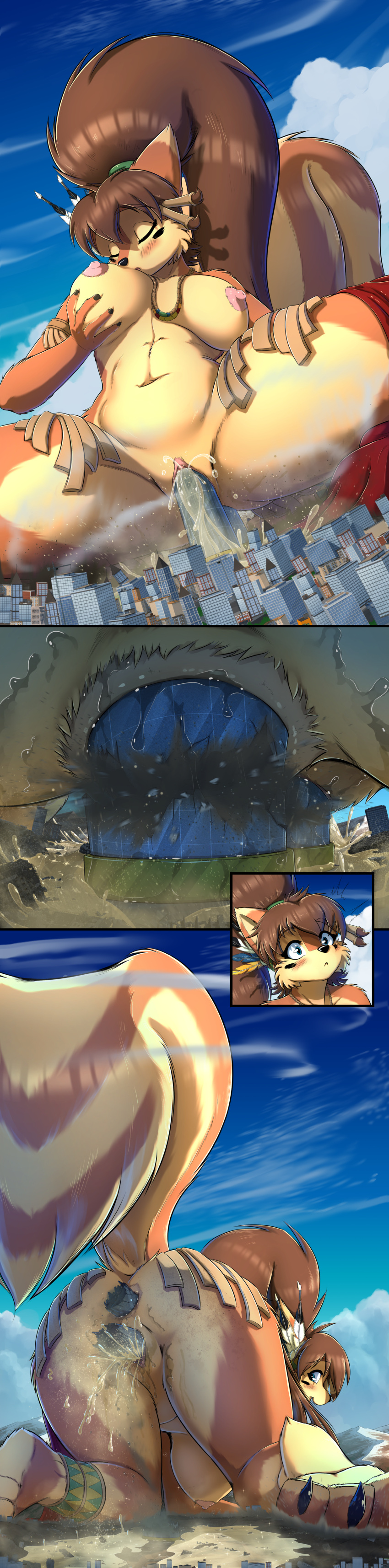 Rule 34 Anal Sex Anthro Areola Atmospheric Perspective Big Breasts Blue Eyes Blush Bodly