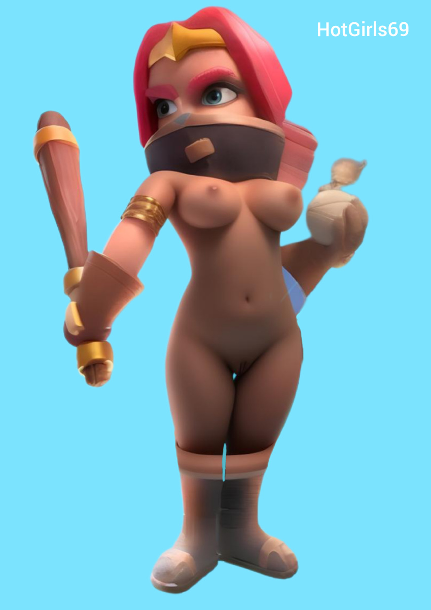 Rule 34 Ai Generated Boss Bandit Clash Royale Clash Series Clash Royale Female Nude Edit