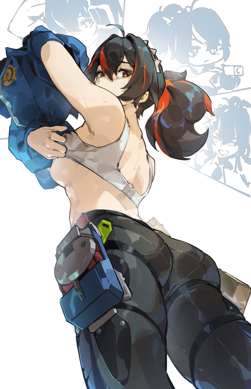 Rule 34 1girls Bra Cop Female Hoyoverse Kunomd Police Police Uniform