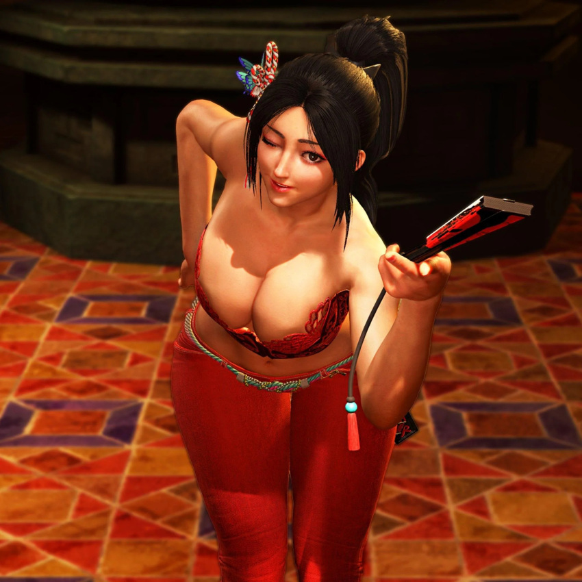 Rule 34 1girls Bustier Fatal Fury Female Female Focus Mai Shiranui 4360