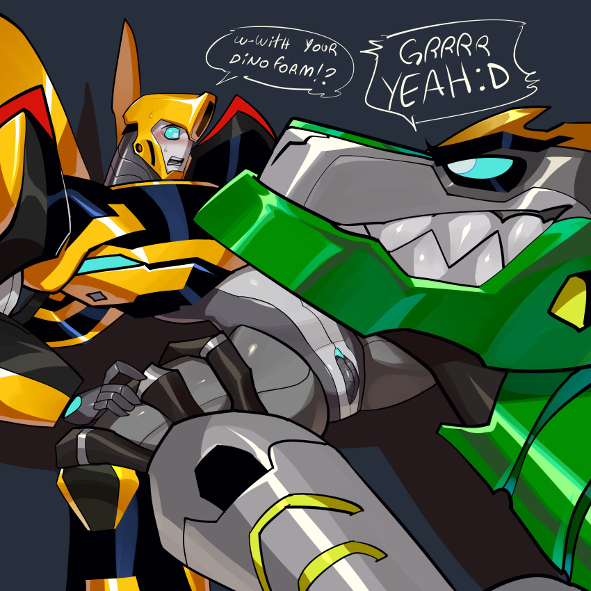 Rule 34 Blush Bumblebee Transformers Dinosaur Flanco Gay Grimlock