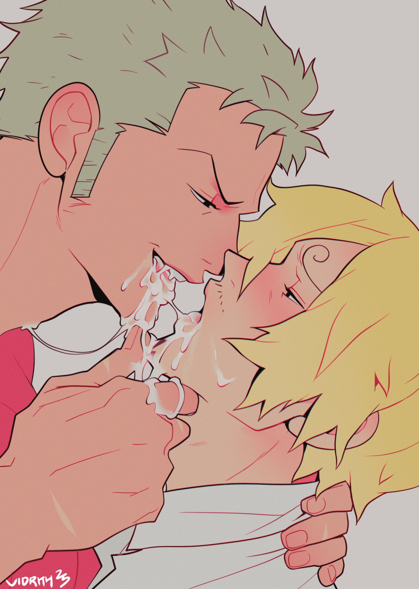 Rule 34 Cum Cum On Mouth Gay Gay Sex Horn Kissing Kissing One Piece 8316