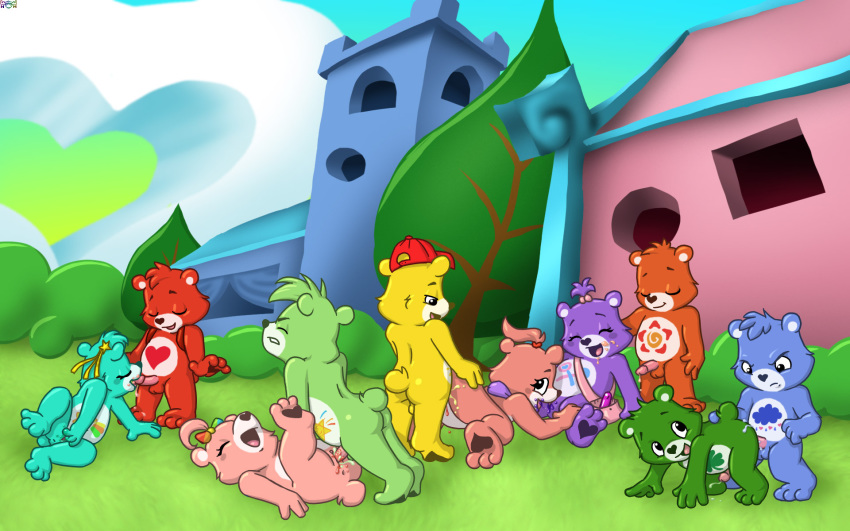 Rule 34 Anthro Bear Bisexual Care Bear Care Bears Female Furry Gay