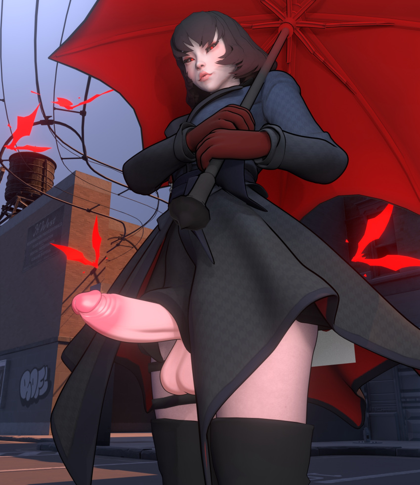 Rule 34 1futa 3d Club Shaped Penis Deadlock Deskt3d Female Futanari