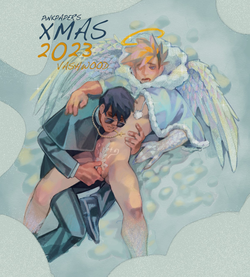 rule-34-1boy-1cuntboy-2023-angel-angel-wings-big-clitoris-black-hair