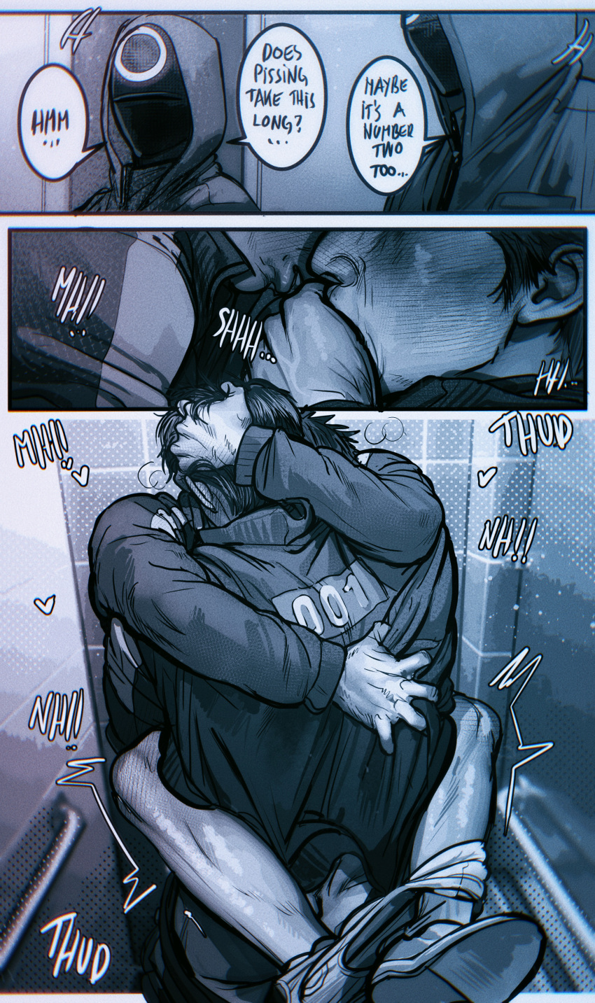Rule 34 Bathroom Gripping Hwang In Ho Old Man Yaoi Quiet Sex Risky 4441