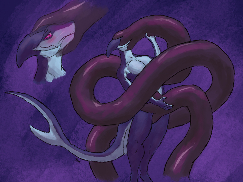 Rule 34 Absurd Res Anthro Blue Body Blue Scales Blush Circle Eyes Digital Media Artwork