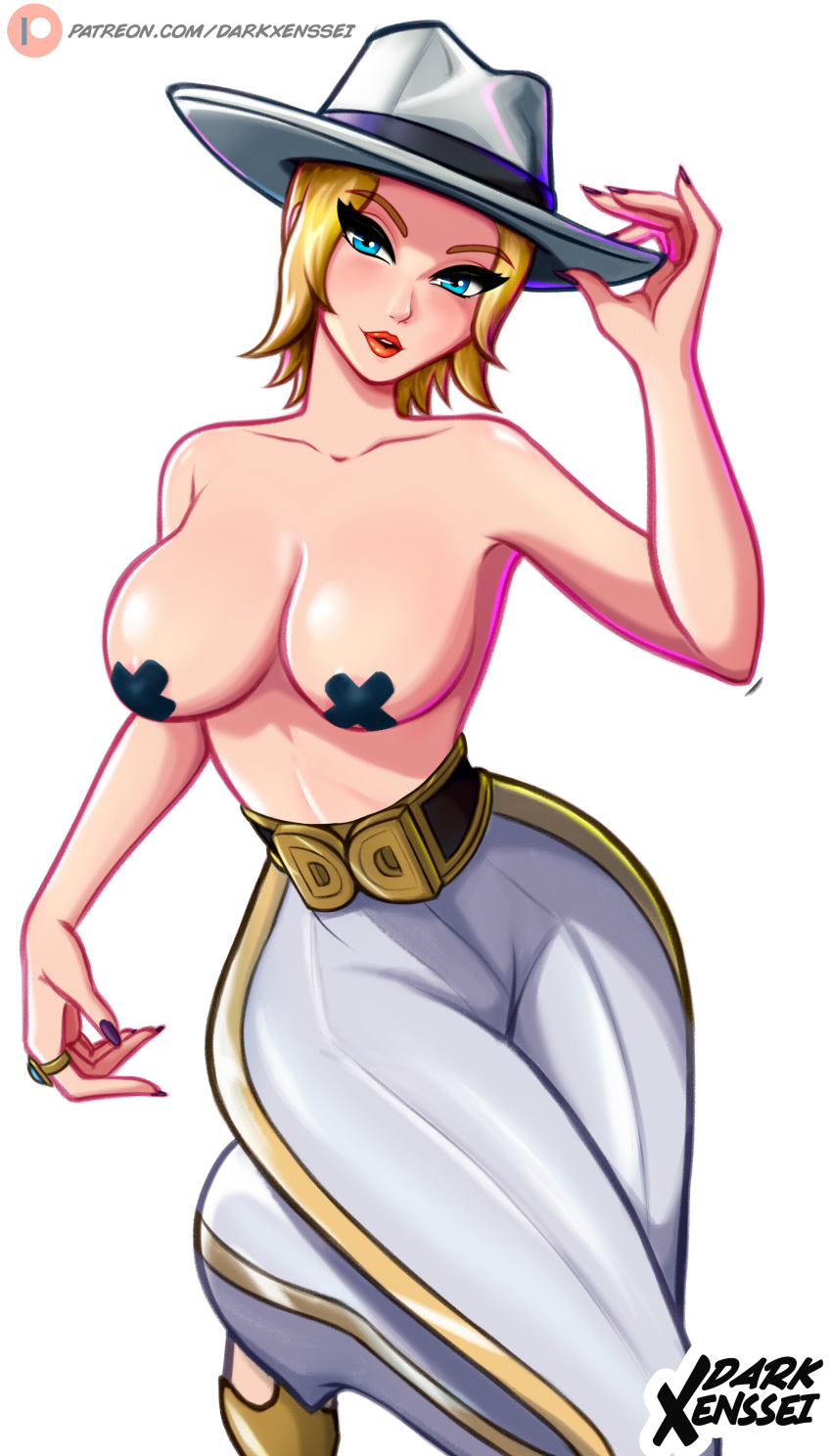 Rule 34 Big Breasts Blonde Hair Blue Eyes Breasts Cloak And Dagger