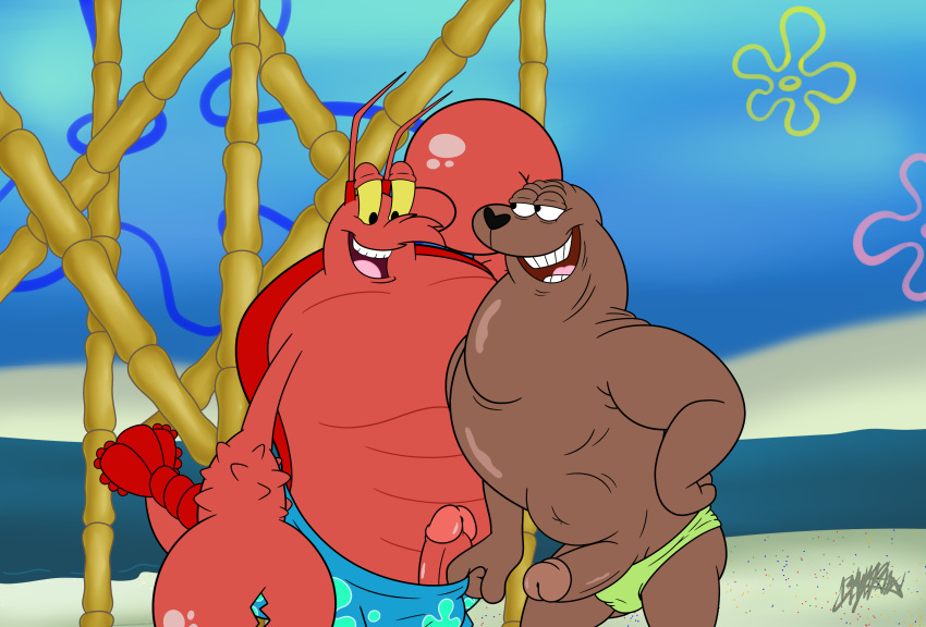 Rule 34 2020 2boys Anthro Arthropod Beach Benjipaws Clothed Clothing 4825