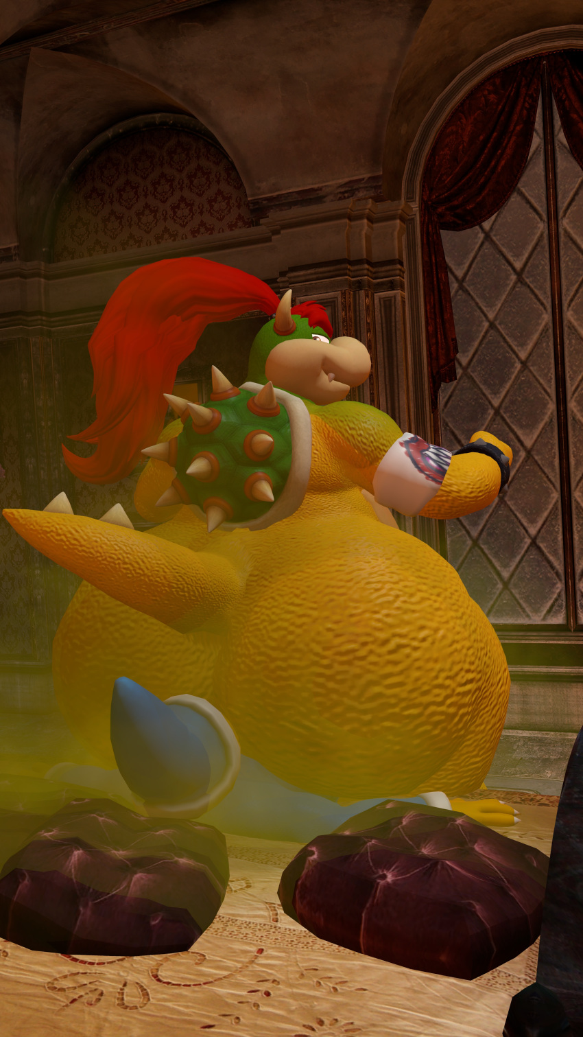 Rule 34 2boys Ass Big Ass Bowser Jr Fart Fart Fetish Farting In Face 3519