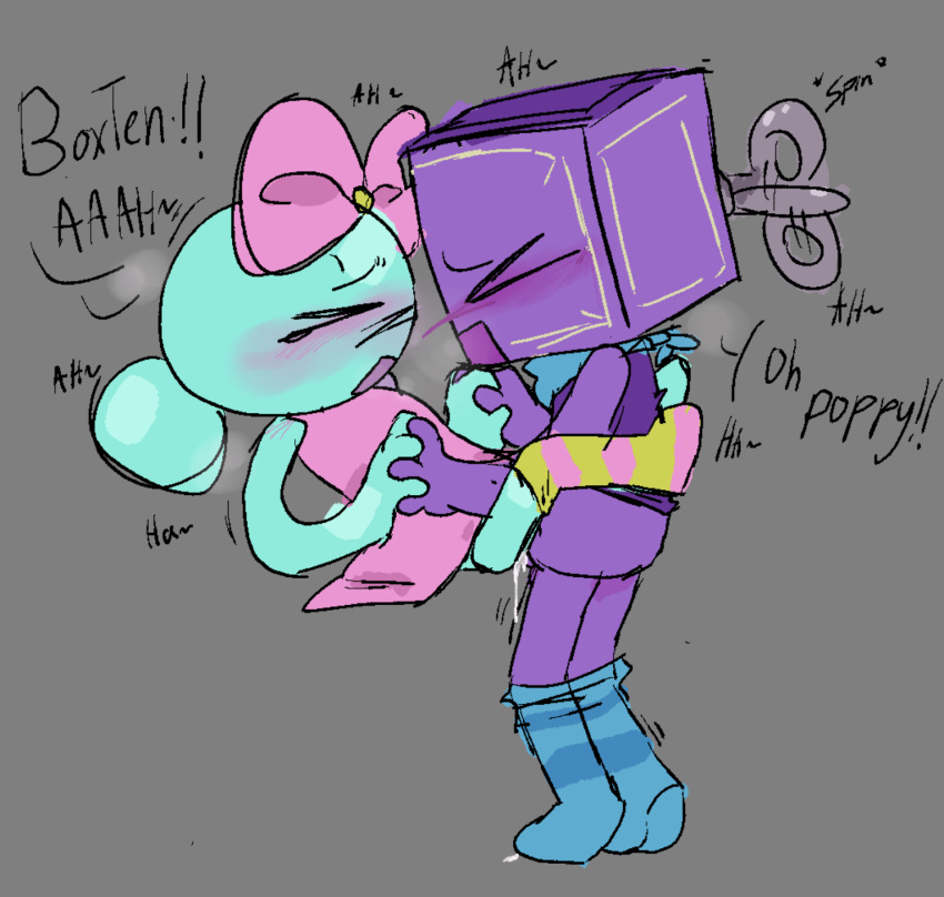 Rule 34 1boy 1girls Bonessss Boxten Dandys World Closed Eyes 9835