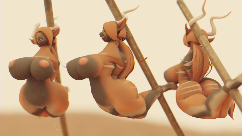 Rule 34 169 Antelope Anthro Asphyxiation Ass Ball Gag Big Ball Gag Big Breasts Blindfold