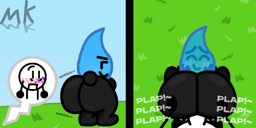 Rule 34 Anal Sex Ass Ass Jiggle Ass Wobble Battle For Bfb Battle For