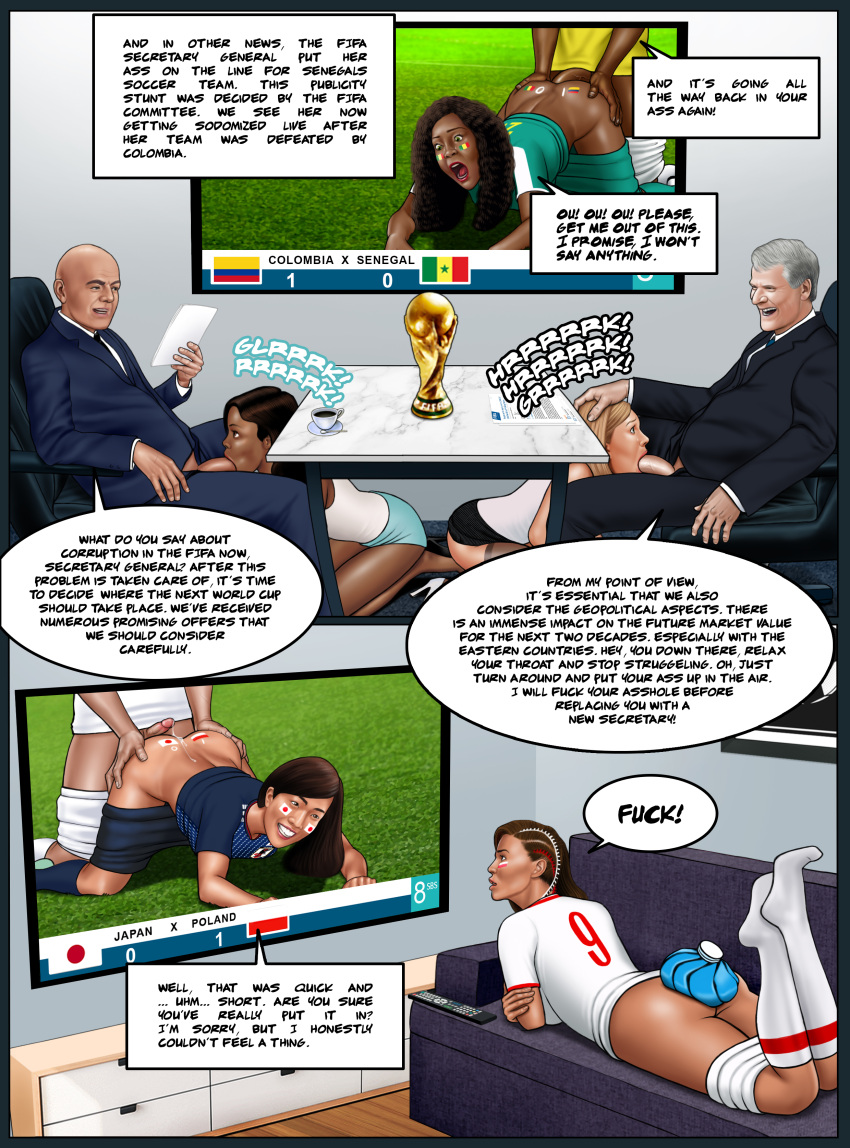 Rule 34 2018 Fifa World Cup Anal Anal Penetration Anal Sex Anna Lewandowska Ass Bottomless