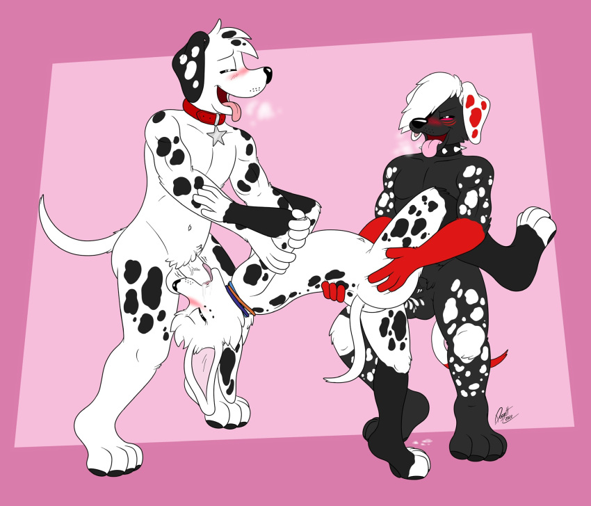 Rule 34 101 Dalmatian Street 101 Dalmatians Ass Balls Biceps Blush