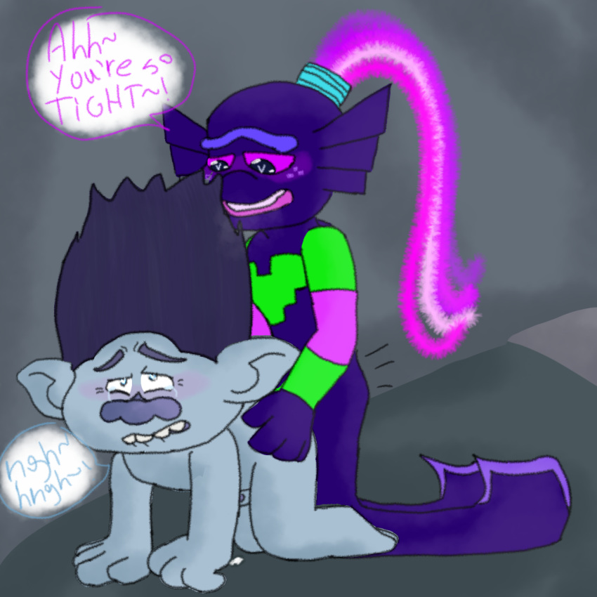 Rule 34 Anal Sex Anthro Branch Trolls Cumming Cumming From Anal Sex 0056