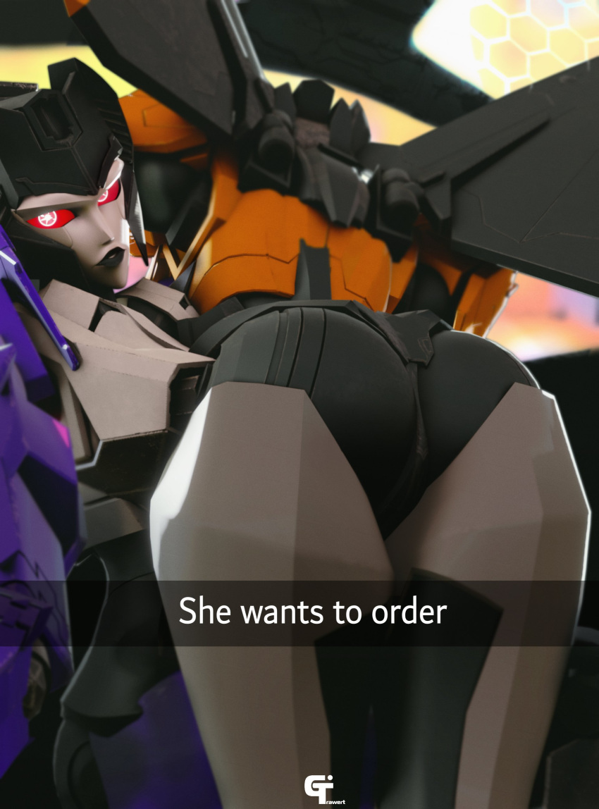 Rule 34 2girls 3d Alien Alien Girl Ass Big Ass Big Butt Black Lips Black Lipstick Black
