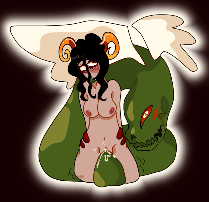 Rule 34 Cherub Cum Damara Megido Homestuck Lord English Penetration Pussy Ejaculation Sitting
