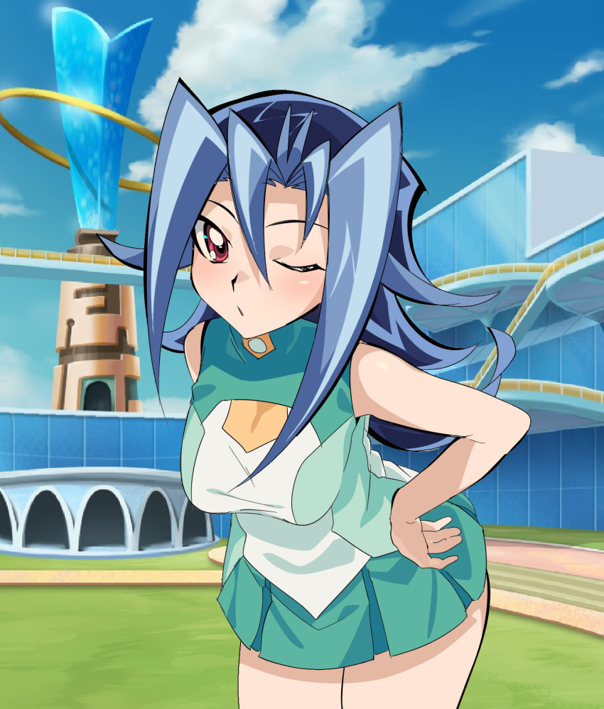 Rule 34 1girls Background Blue Hair Blush Breasts Bryanjoel Dntks 8857