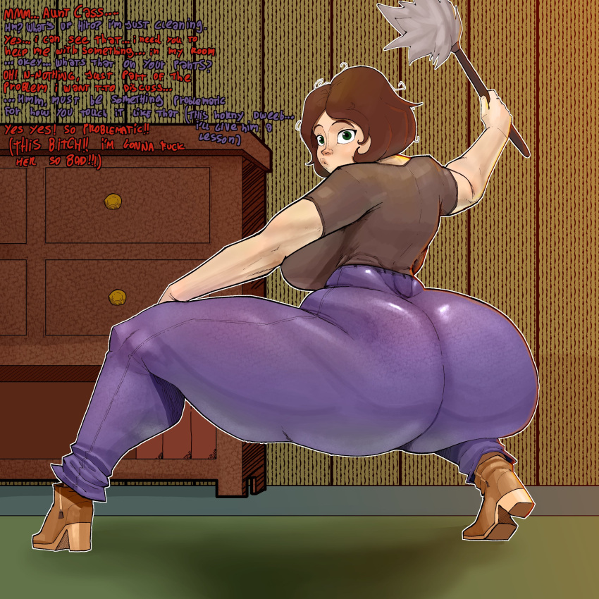 Rule 34 1girls Ass Ass Focus Aunt Cass Before Sex Big Hero 6 Breasts Brown Hair Cass Hamada