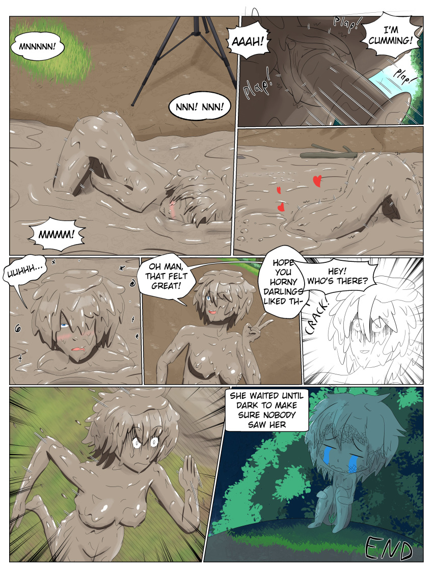 Rule 34 1girls Almost Caught Breasts Comic Comic Page Completely