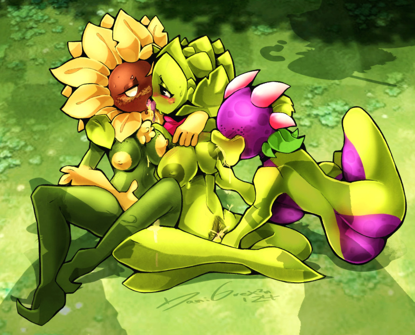 Rule 34 Alternate Version Available Big Breasts Breasts Chomper Pvz Chompzilla Pvz