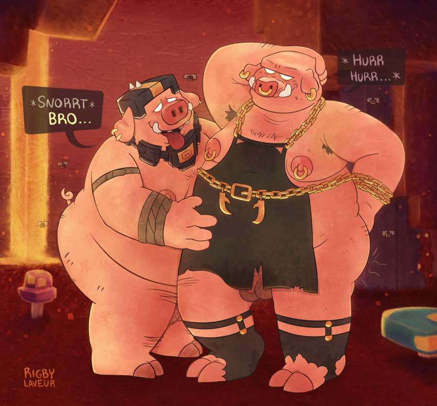 Rule 34 A Minecraft Movie Anthro Apron Apron Only Armor Armpit Fetish 0433
